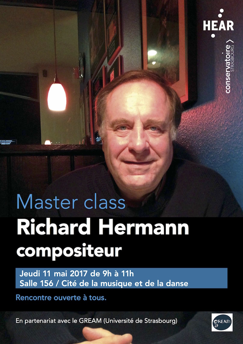Master class Richard Hermann – compositeur | Création et Interprétation ...